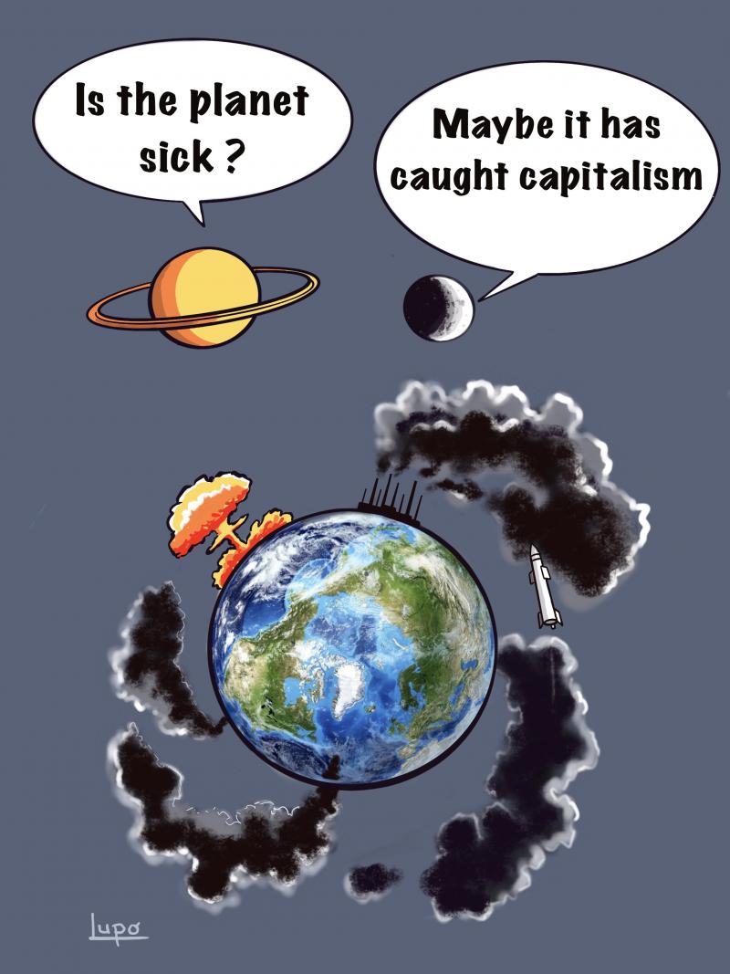 Autodestruction : r/editorialcartoons